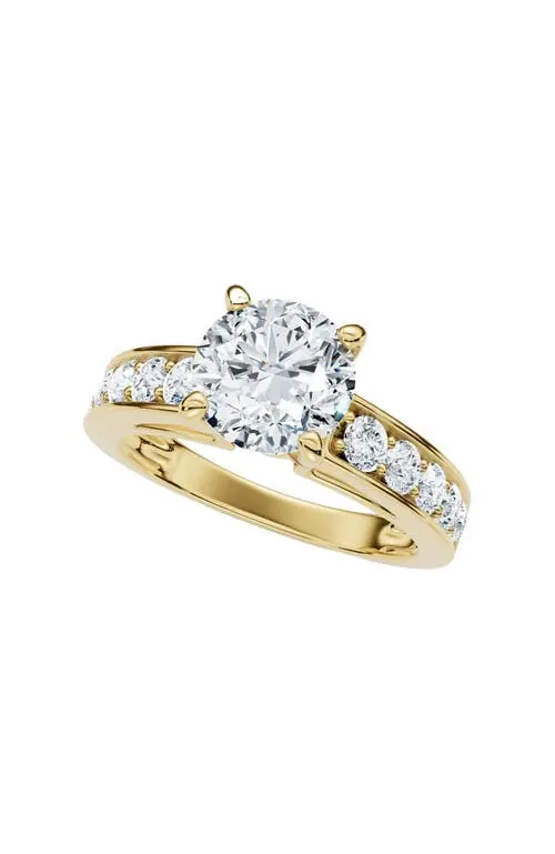 BLISS DIAMOND 3 Ct. Diamond Engagement Ring - 14k Yellow Gold