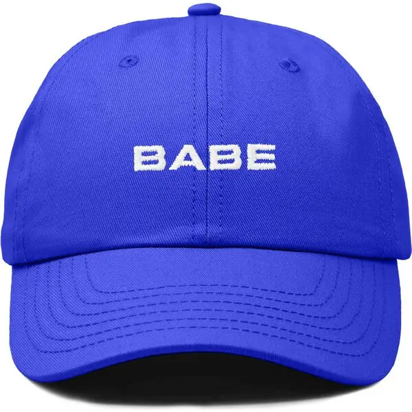 DALIX Babe' Embroidered Cap - Royal Blue