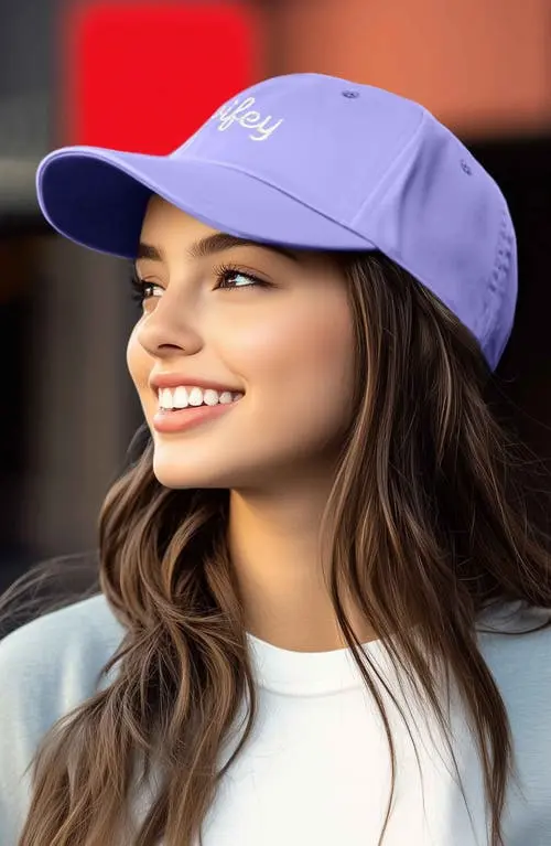 DALIX Wifey Embroidered Cap - Lavender