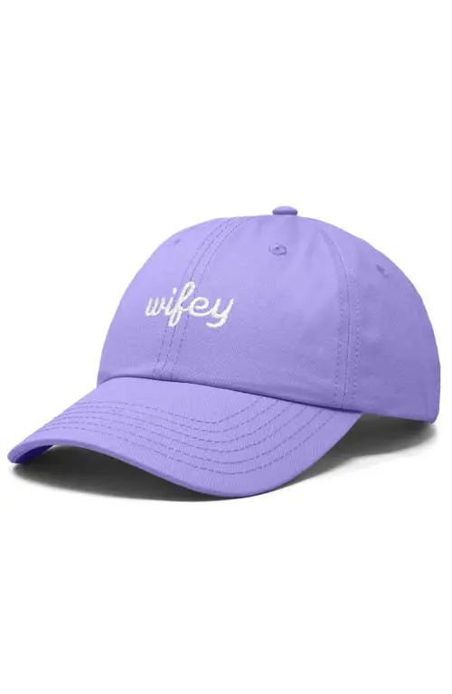DALIX Wifey Embroidered Cap - Lavender