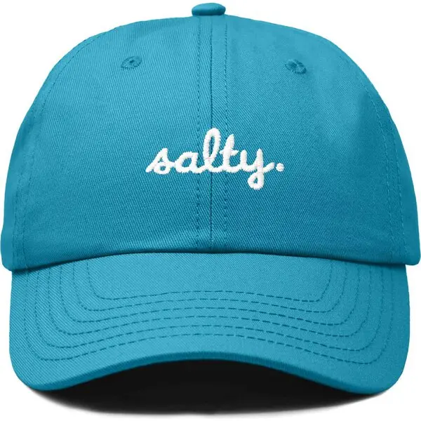 DALIX Salty Embroidered Cap - Teal