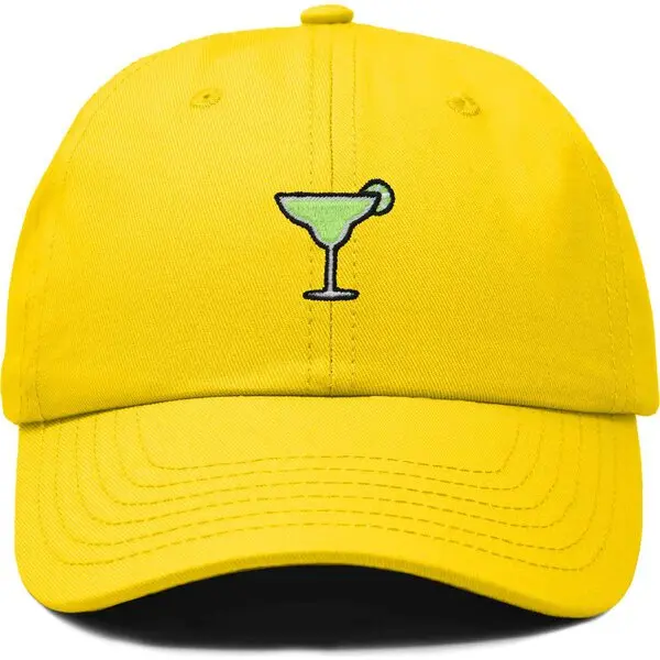 DALIX Margarita Embroidered Cap - Gold
