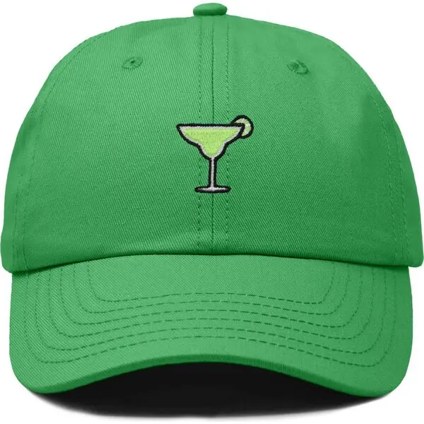 DALIX Margarita Embroidered Cap - Kelly Green
