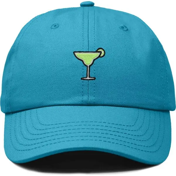 DALIX Margarita Embroidered Cap - Teal