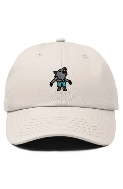 DALIX Werewolf Embroidered Cap - Beige