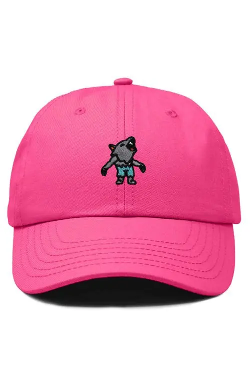 DALIX Werewolf Embroidered Cap - Hot Pink