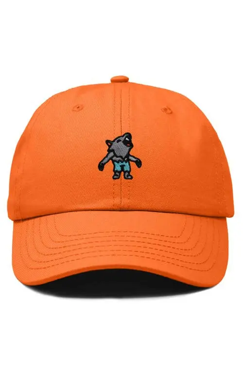 DALIX Werewolf Embroidered Cap - Orange