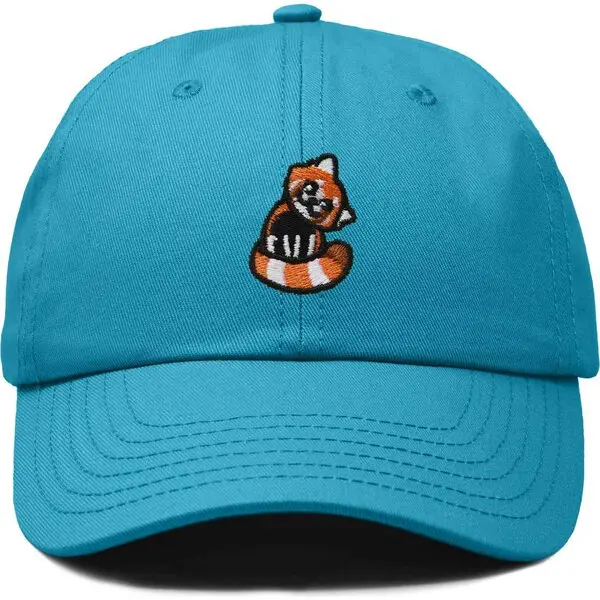 DALIX Panda Embroidered Cap - Teal