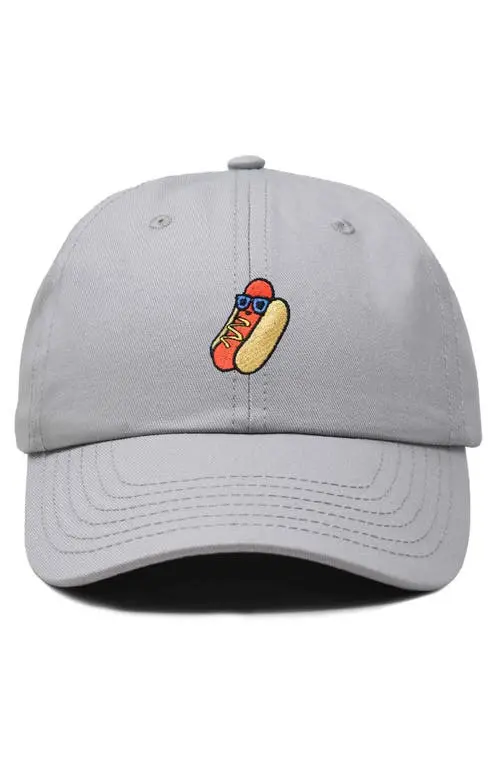 DALIX Embroidered Baseball Cap - Gray