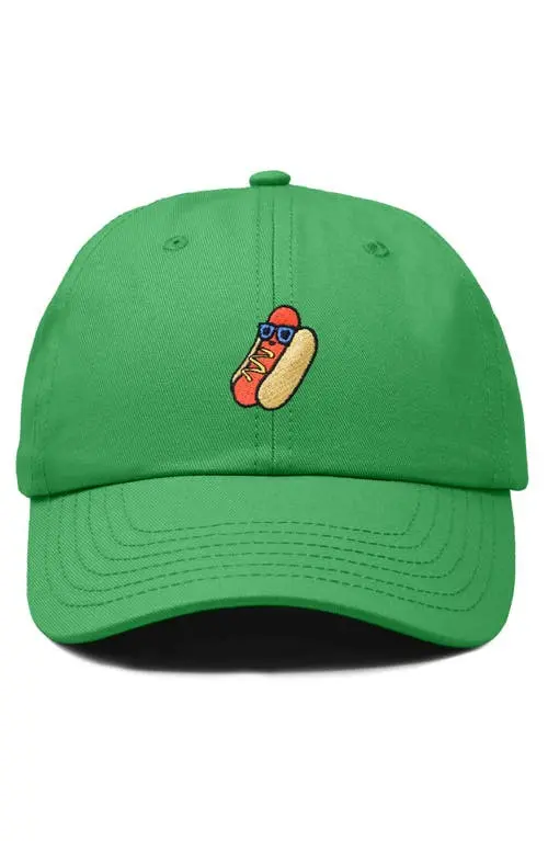 DALIX Dog Days Embroidered Cap - Kelly Green