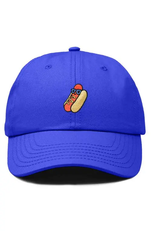 DALIX Dog Days Embroidered Cap - Royal Blue