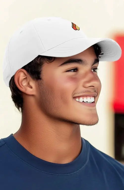 DALIX Dog Days Embroidered Cap - White