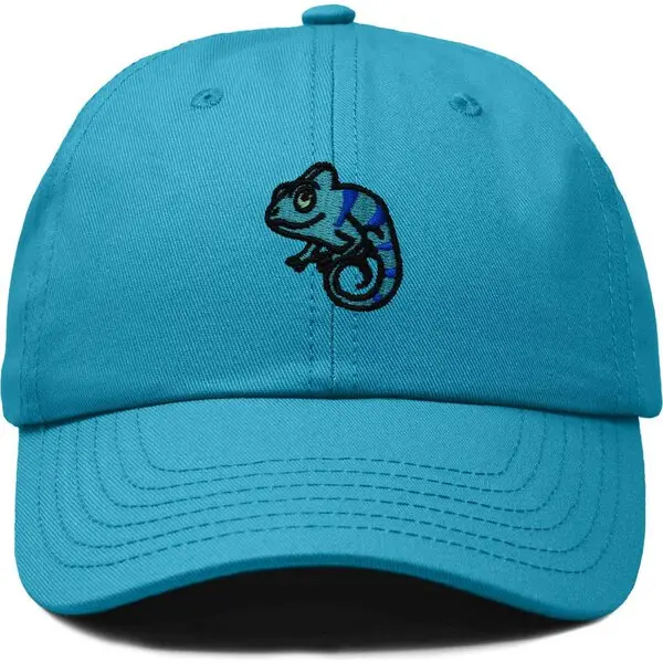 DALIX Chameleon Embroidered Cap - Teal