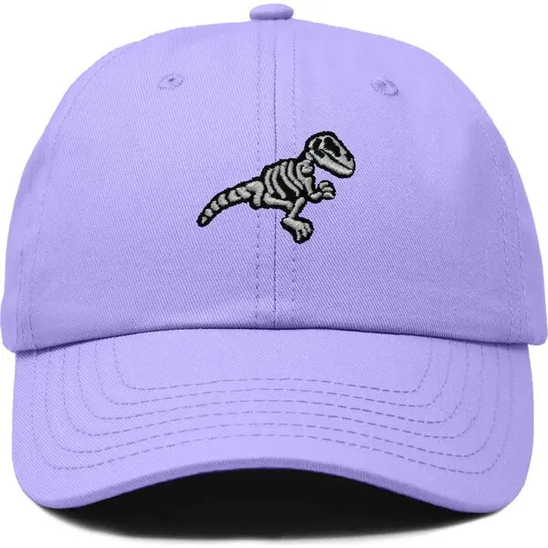 DALIX Fossil Embroidered Cap - Lavender