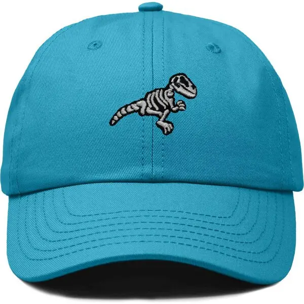DALIX Fossil Embroidered Cap - Teal