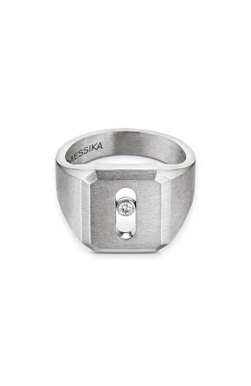 Messika Move Joaillerie Diamond Signet Ring