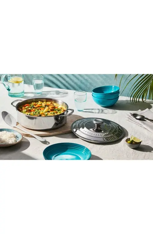 LE CREUSET Signature 4.5-quart Stainless Steel Rondeau