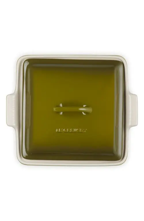 LE CREUSET Heritage 2-quart Covered Square Stoneware Casserole