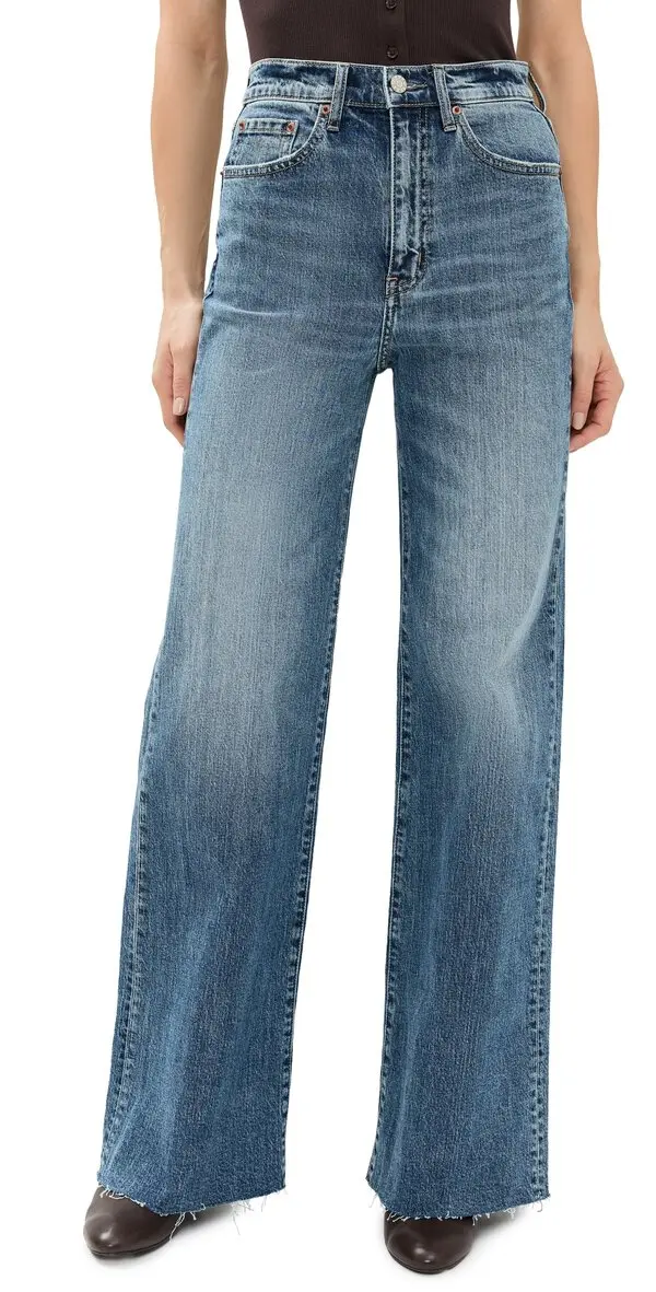 DAZE Far Out Wide Leg Jeans