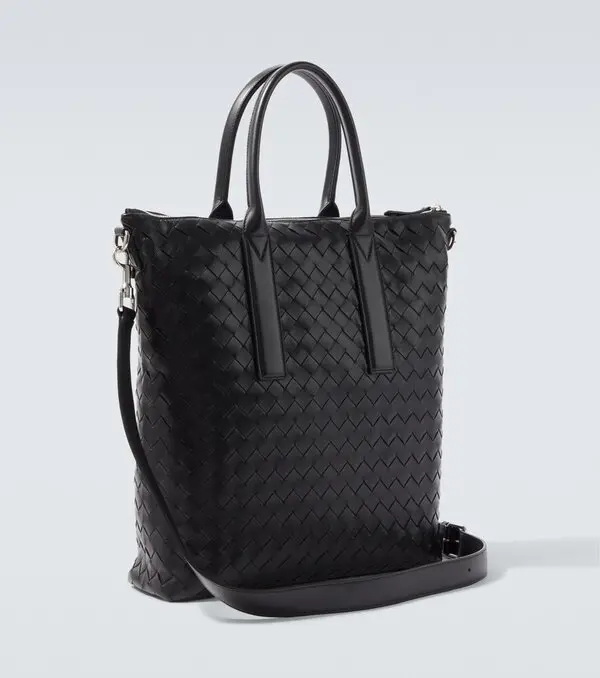 Bottega Veneta Classic Intrecciato Leather Tote Bag