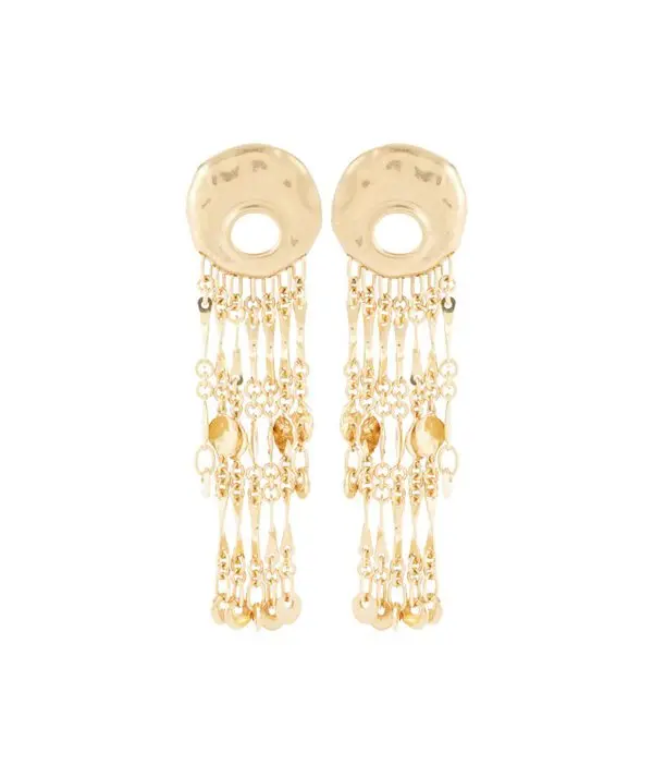 Chloé Eclectic Drop Earrings - Gold