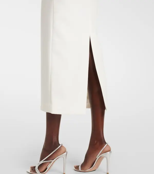 Roland Mouret Embellished Crêpe Cocktail Dress