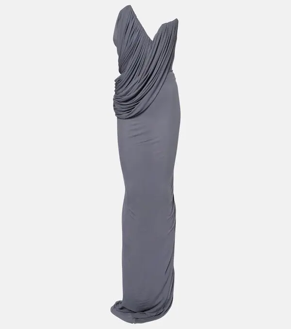 Maticevski Systema Gathered Gown - Grey