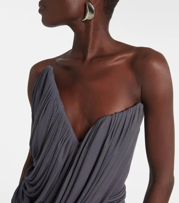 Maticevski Systema Gathered Gown - Grey