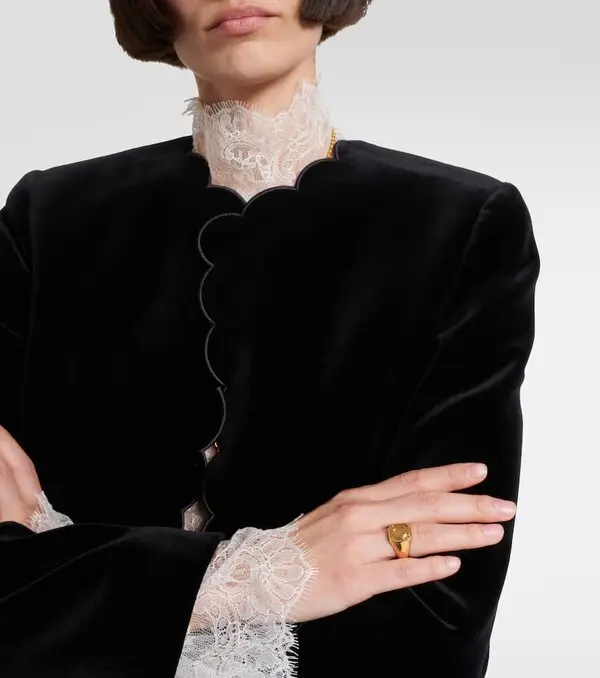 Chloé Charms Embellished Ring