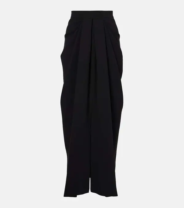 Max Mara Ridente Pleated Maxi Skirt