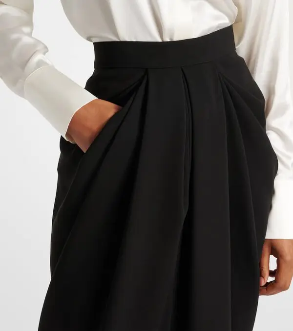 Max Mara Ridente Pleated Maxi Skirt