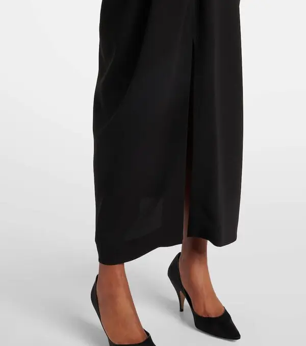 Max Mara Ridente Pleated Maxi Skirt