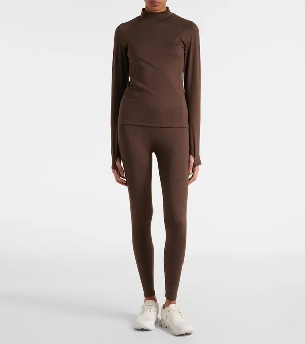 Varley Always Warm Jersey Turtleneck Top