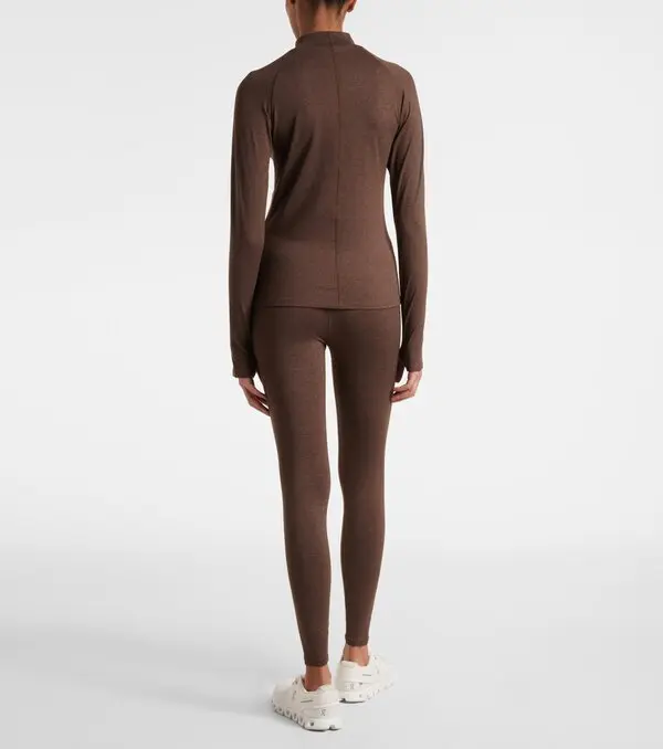 Varley Always Warm Jersey Turtleneck Top