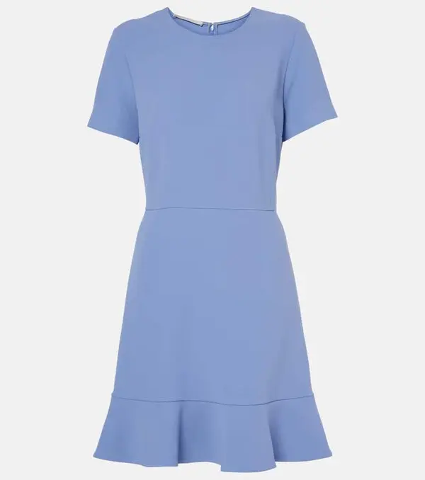 Stella McCartney Iconic Ruffled Minidress - Blue