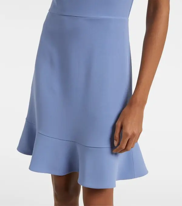 Stella McCartney Iconic Ruffled Minidress - Blue