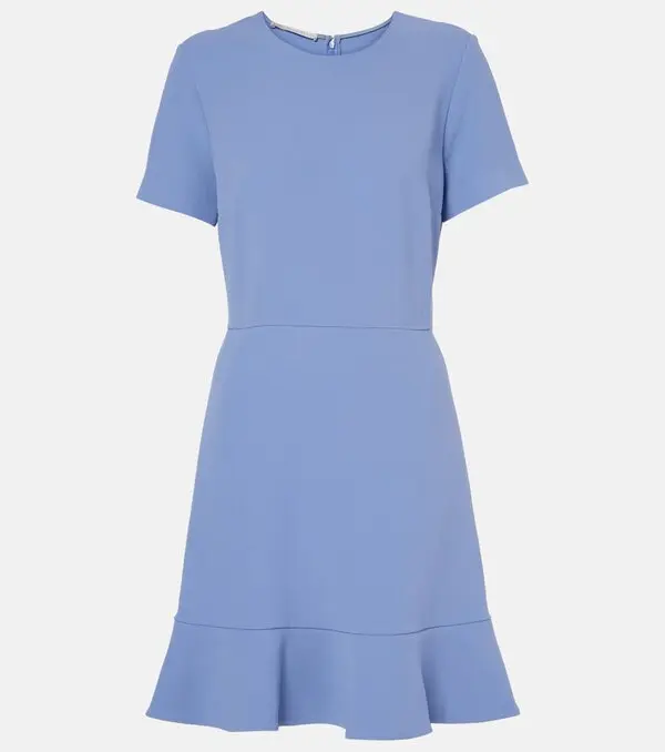 Stella McCartney Iconic Ruffled Minidress - Blue