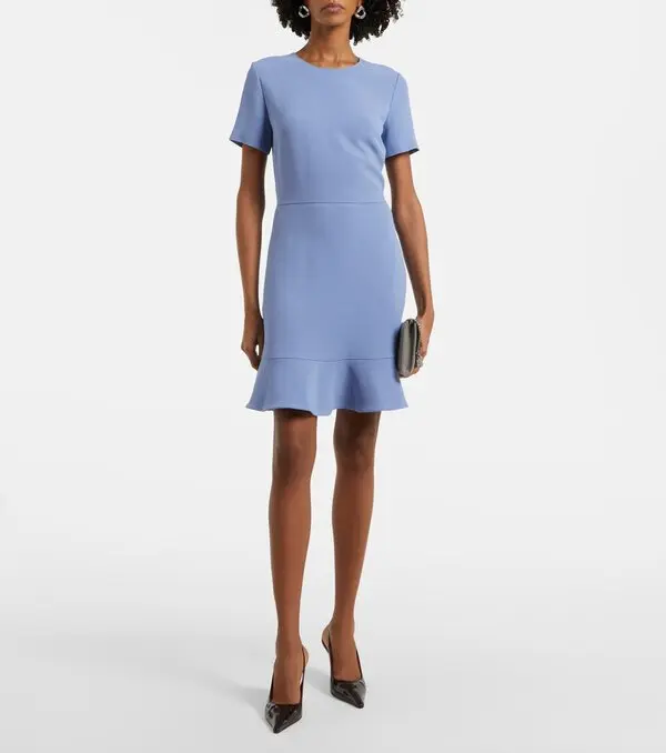 Stella McCartney Iconic Ruffled Minidress - Blue