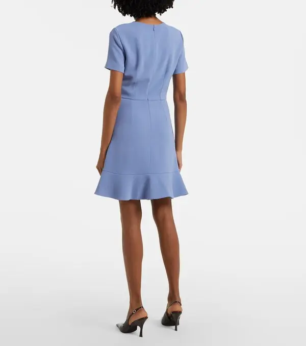 Stella McCartney Iconic Ruffled Minidress - Blue