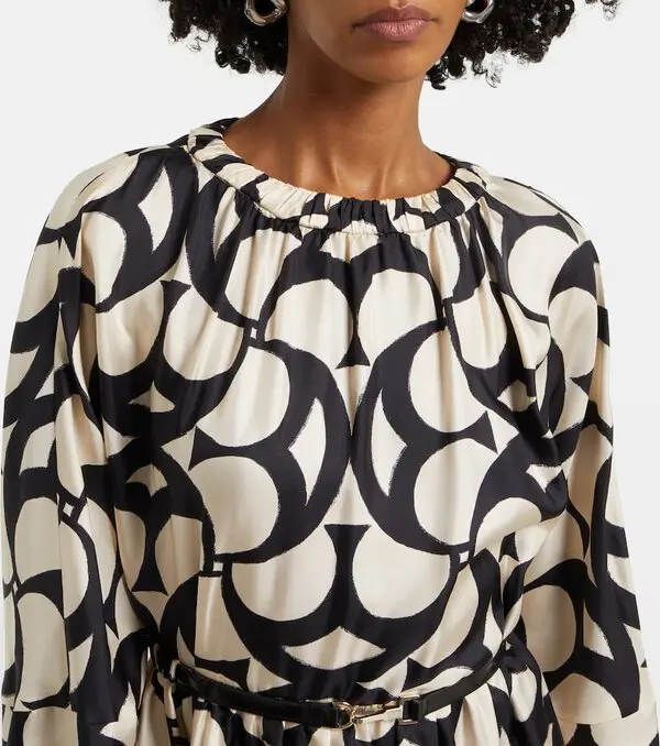 Max Mara Nina Maxi Dress - Black