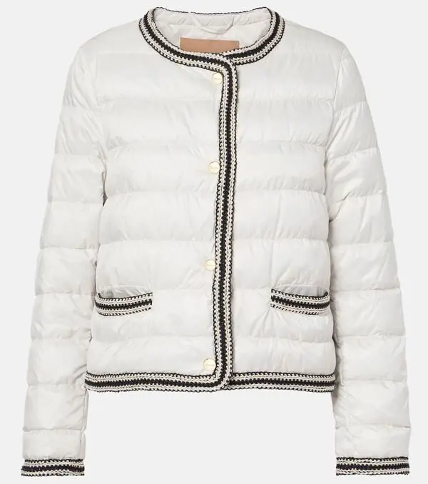 Max Mara Kate Down Jacket - White