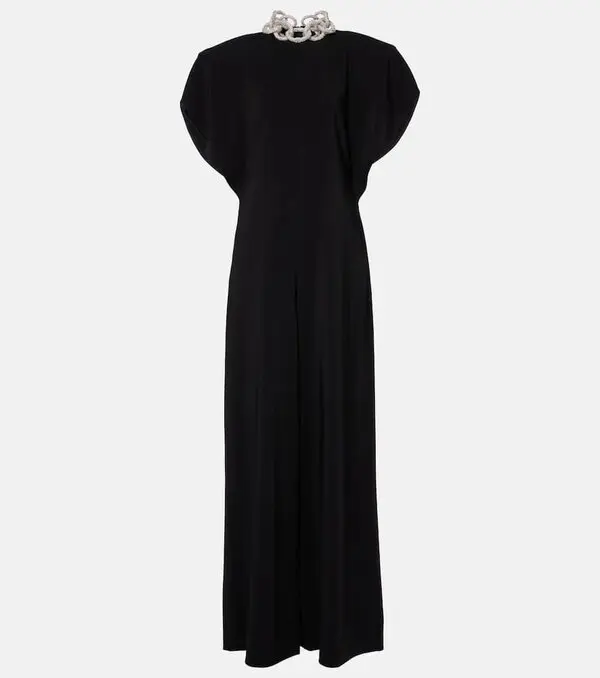 Stella McCartney Chain-detail Jumpsuit - Black