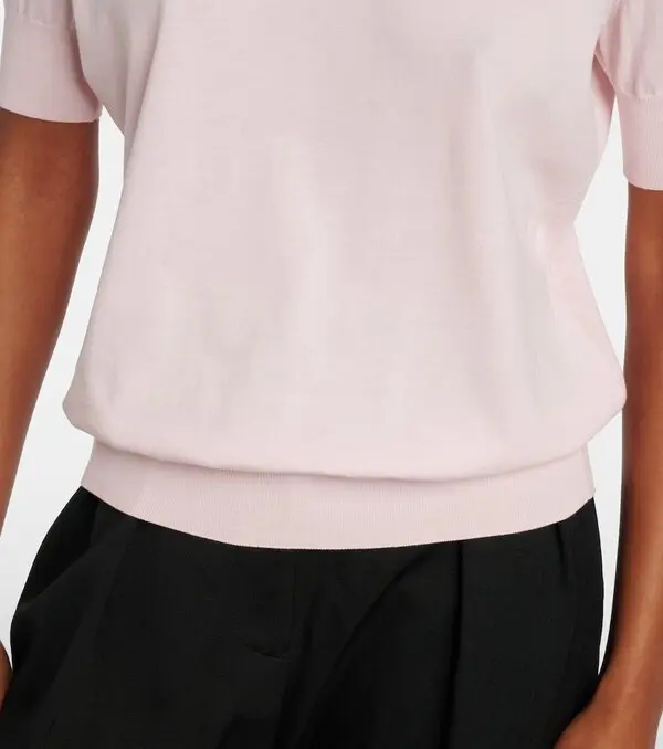 JIL SANDER Cotton Sweater - Pink