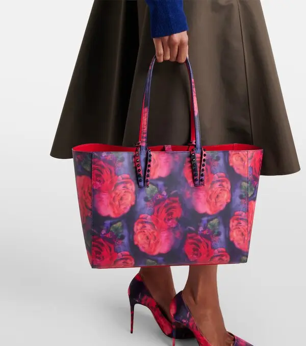 CHRISTIAN LOUBOUTIN Cabata Small Leather Tote