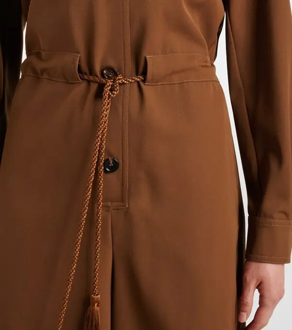Max Mara Maine Wool Gabardine Playsuit