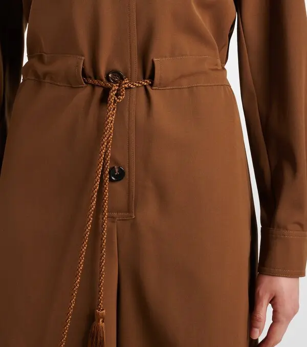 Max Mara Maine Wool Gabardine Playsuit