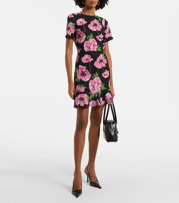 Stella McCartney Iconic Floral Ruffled Minidress - Multicoloured
