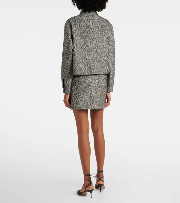Max Mara Demien Wool-blend Tweed Jacket