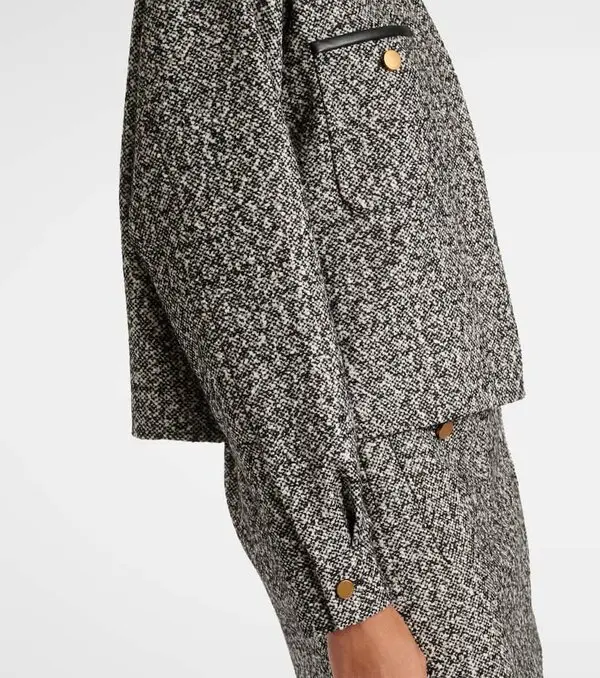 Max Mara Demien Wool-blend Tweed Jacket