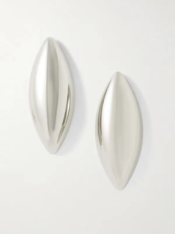 JENNIFER FISHER Puffy Dagger Earrings - Silver